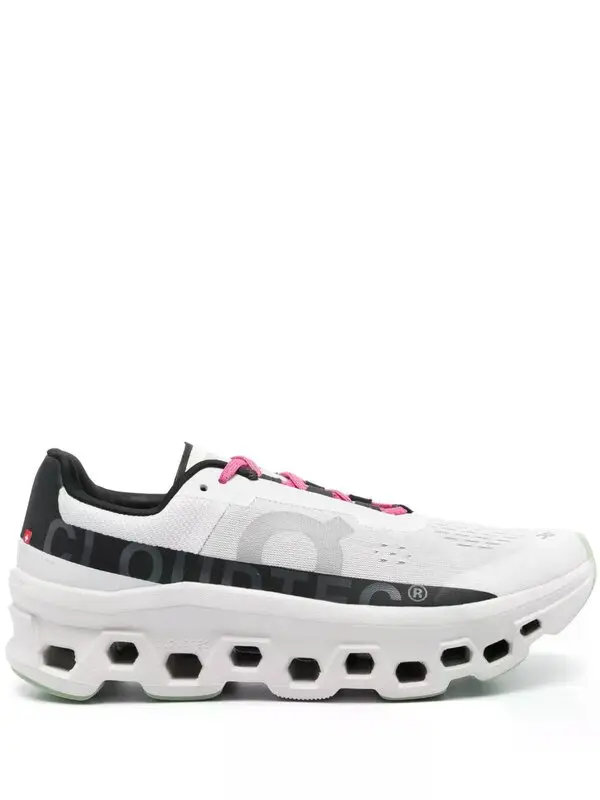 On Cloudmonster Lace-up Sneakers - Grey