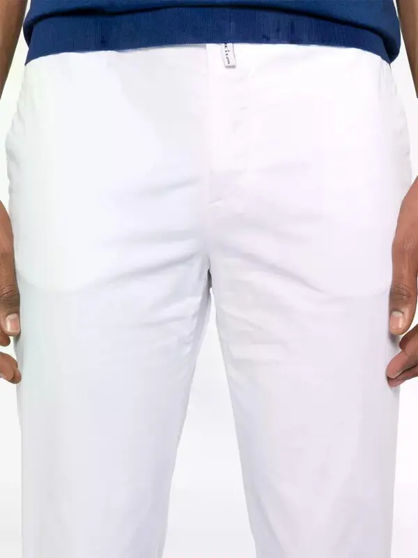Kiton Logo-patch Chinos
