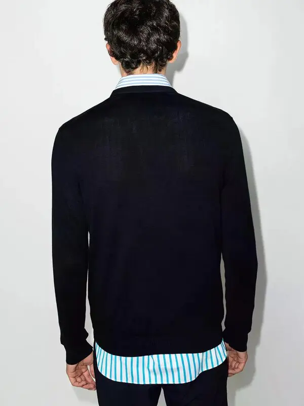 Polo Ralph Lauren Embroidered Crewneck Jumper - Blue