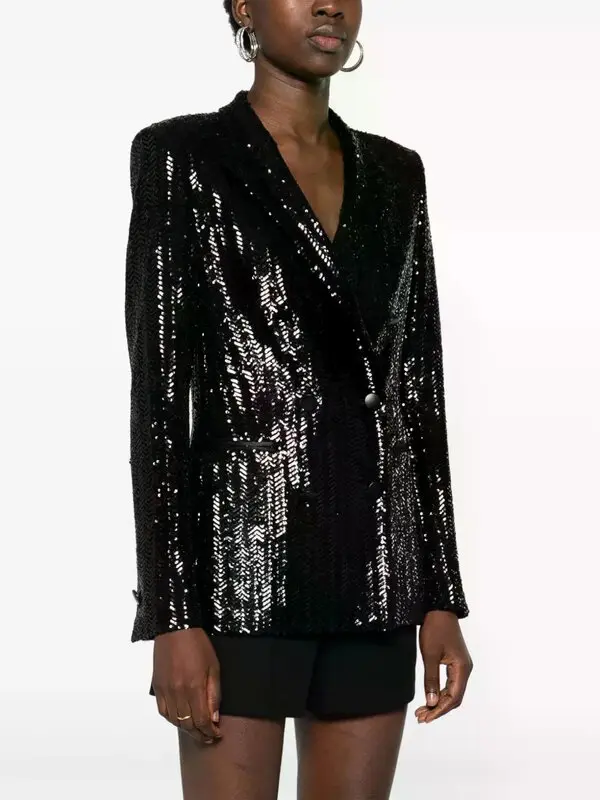 Tagliatore Sequinned Double-breasted Blazer