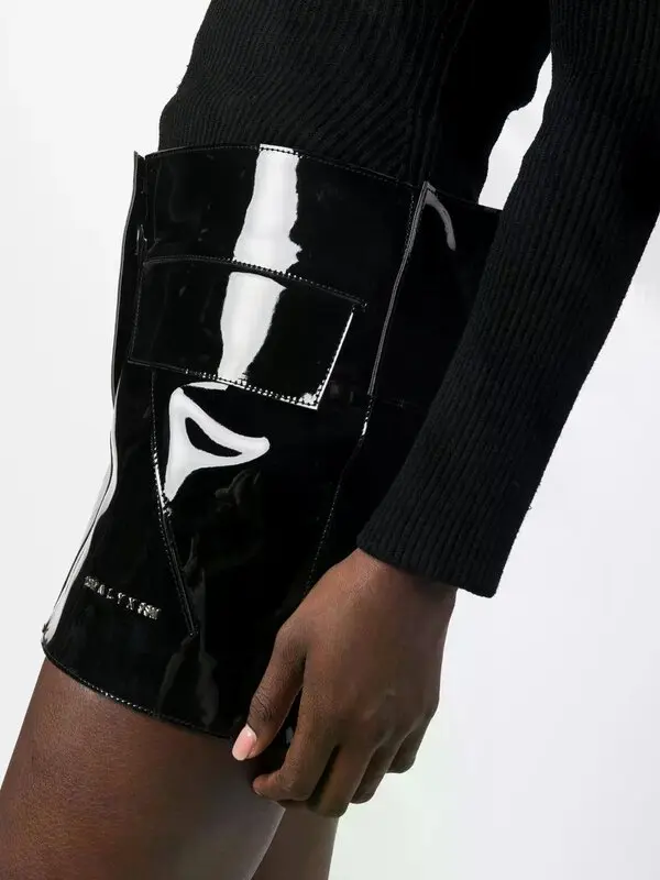 1017 Alyx 9sm High-shine Mini Skirt