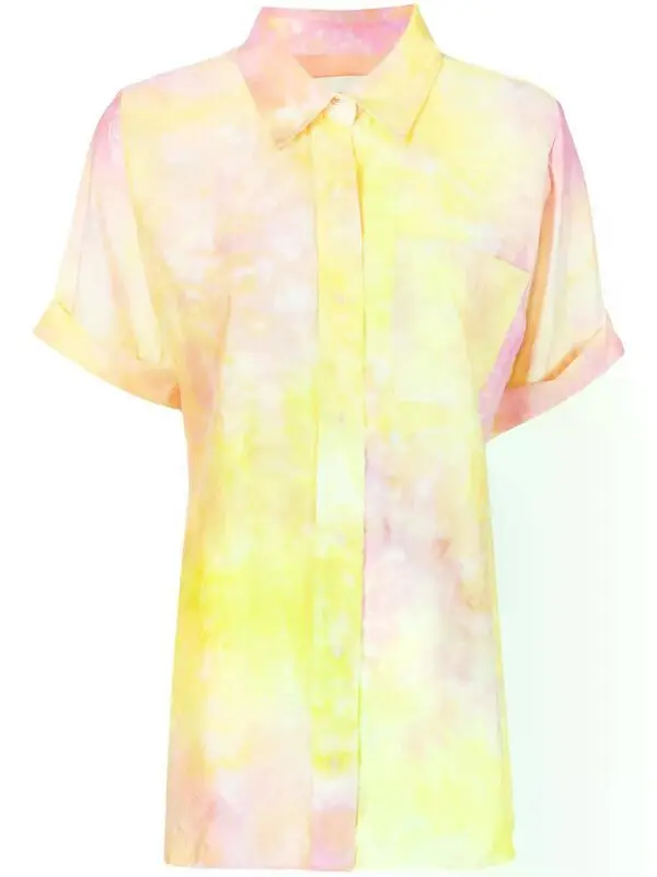 BAMBAH Short-sleeve Tie-dye Shirt - Multicolour