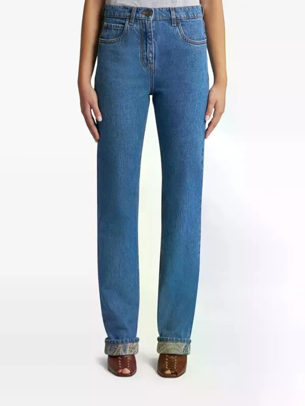 Etro Straight Leg Jeans