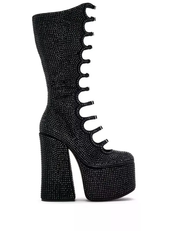 Marc Jacobs Kiki 160mm Rhinestone Embellished Boots