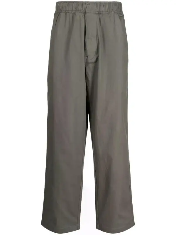 AAPE BY *A BATHING APE Logo Patch Straight Leg Trousers
