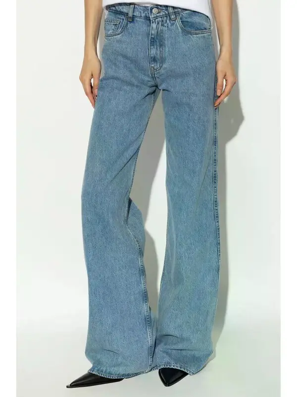 Coperni Wide-leg Mid-rise Jeans