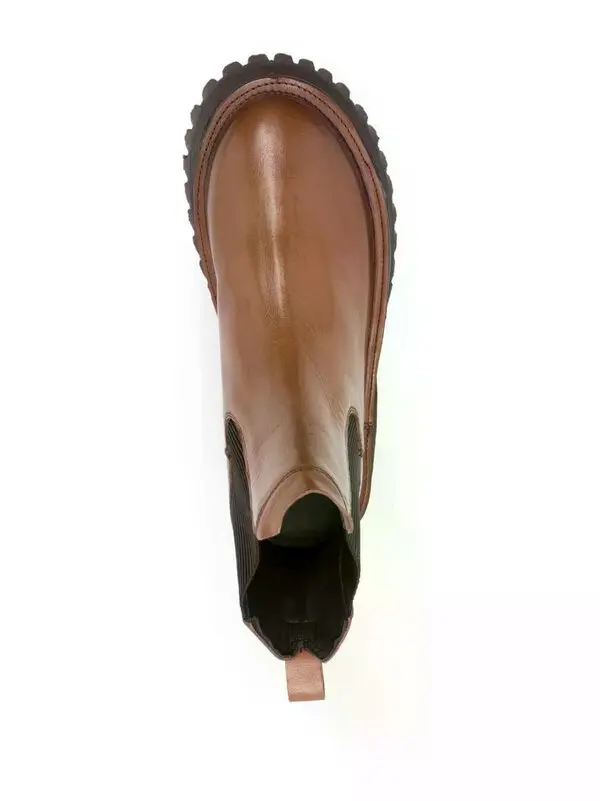 Moma Ankle Leather Boots