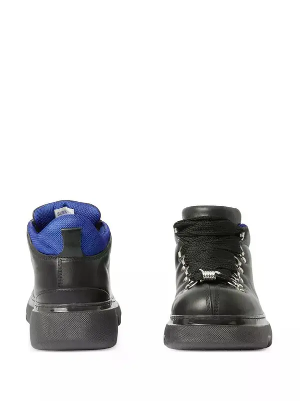 Burberry Trek Ankle Leather Boots