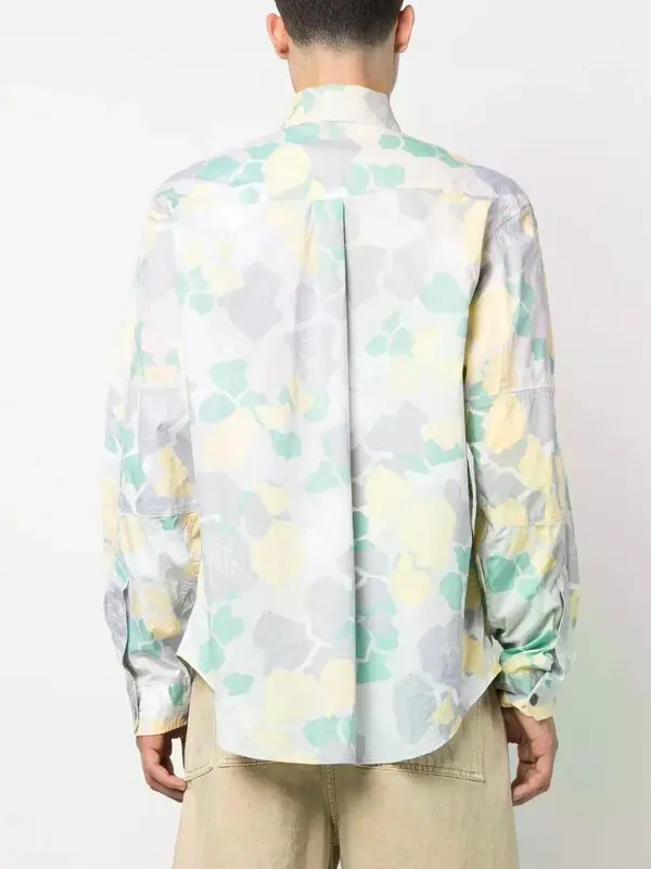 OBJECTS IV LIFE Graphic-print Long-sleeved Shirt