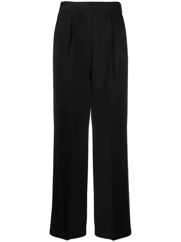MSGM Wide-leg Tailored Trousers