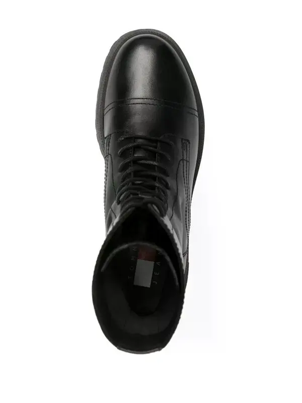 Tommy Hilfiger Leather Ankle Boots