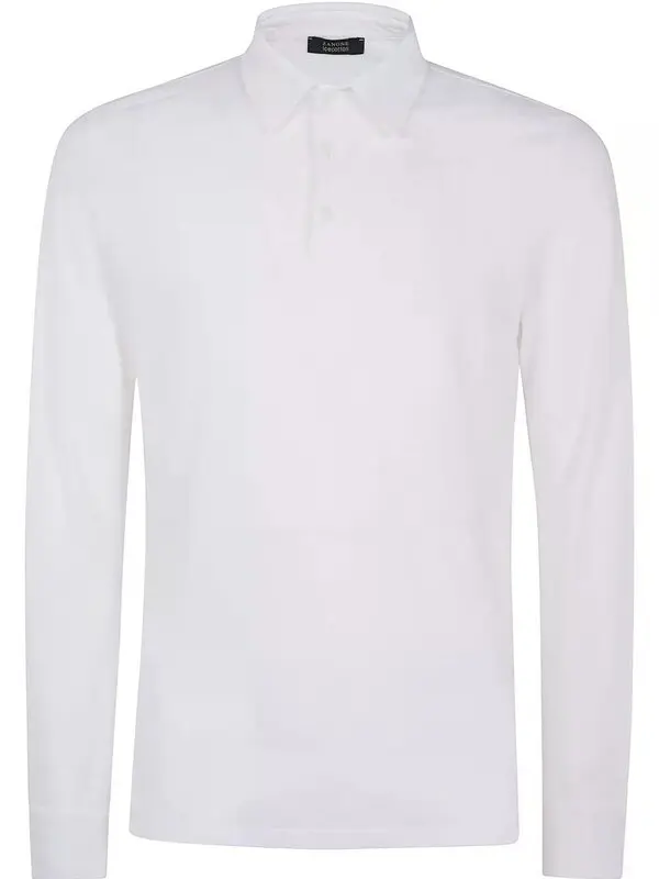 ZANONE Ice Cotton Polo Shirt - White