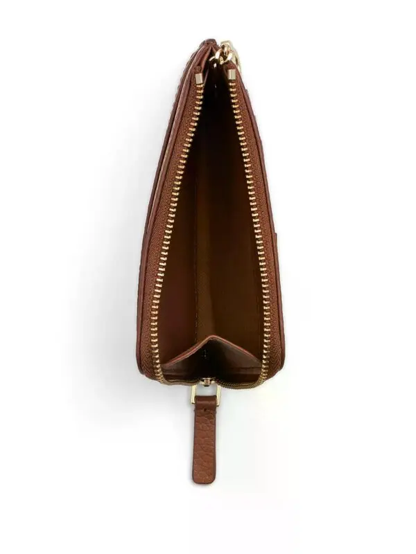 Marc Jacobs The Leather Top Zip Multi Wallet - Brown
