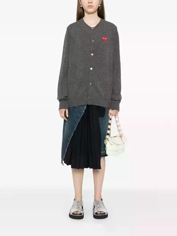 Play Comme Des Garcon Cardigan - Grey