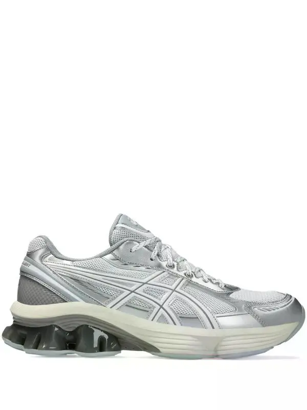 Asics Gel-kinetic Fluent Lace-up Sneakers - Silver