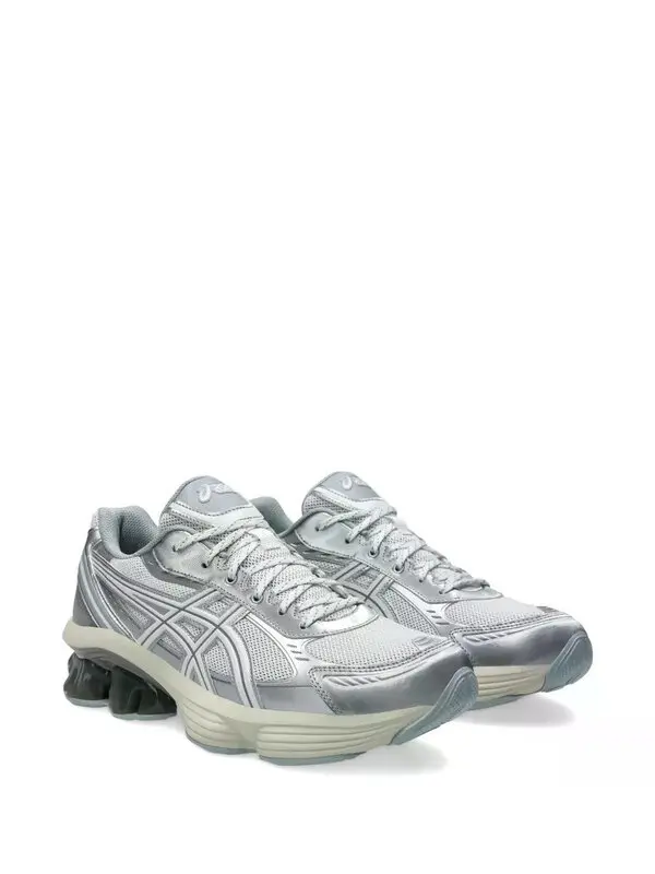 Asics Gel-kinetic Fluent Lace-up Sneakers - Silver