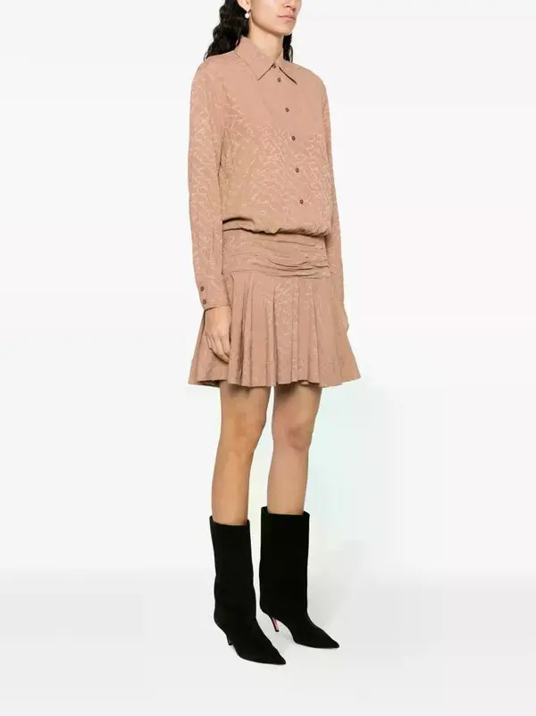Pinko Logo Jacquard Shirtdress