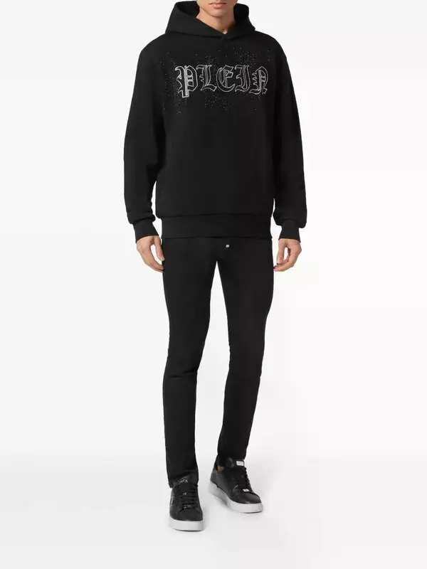 Philipp Plein Gothic Print Hoodie