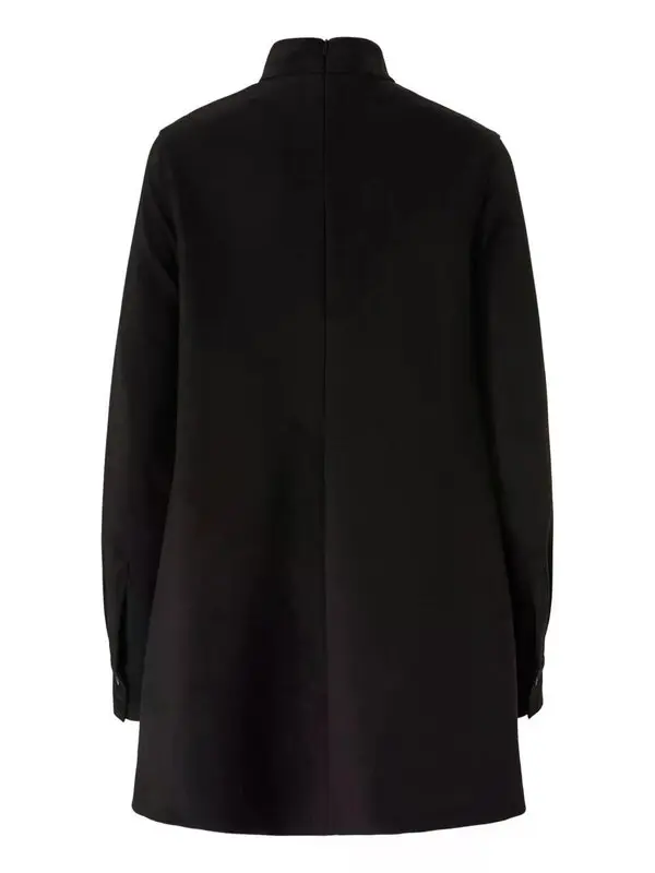Pinko High Neck Long Sleeve Mini Dress