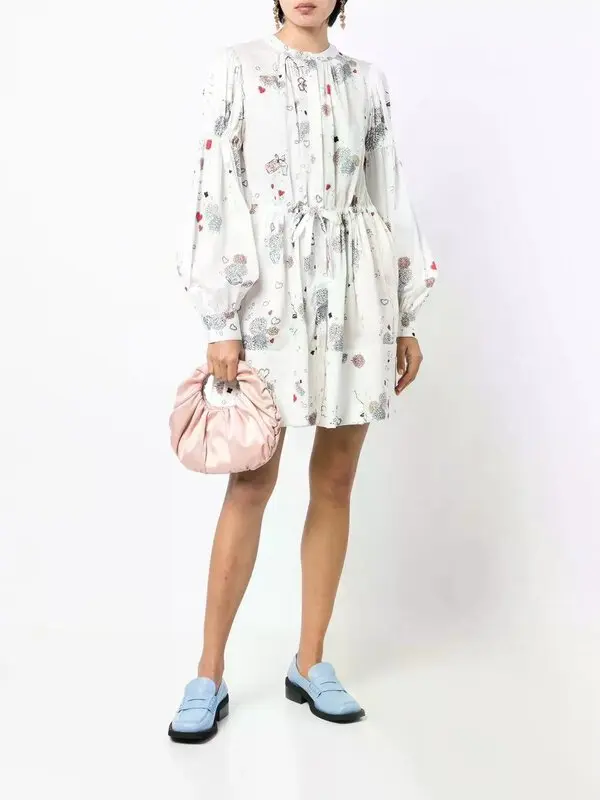 MACGRAW In Cahoots" Printed Mini Dress