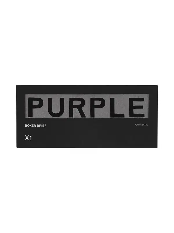 PURPLE BRAND Logo-print Boxer Briefs