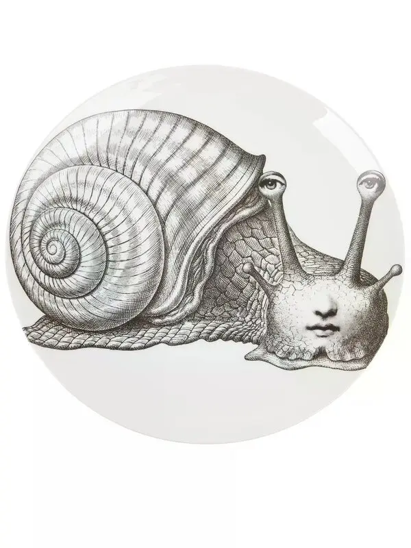 FORNASETTI Plate - White