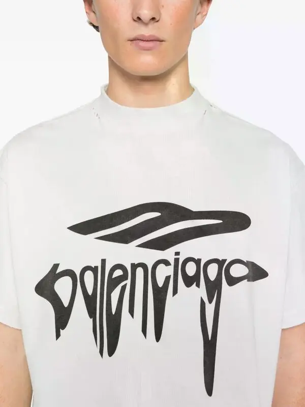Balenciaga 3b Liquified Oversize T-shirt
