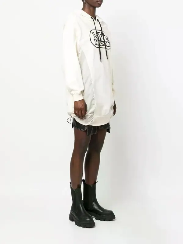 Moschino Logo-print Hooded Dress