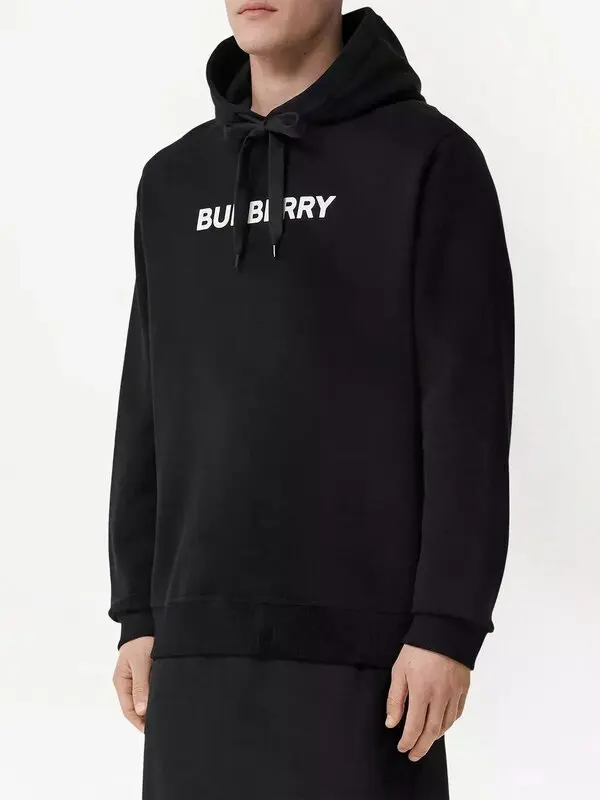 Burberry Logo-print Cotton Hoodie