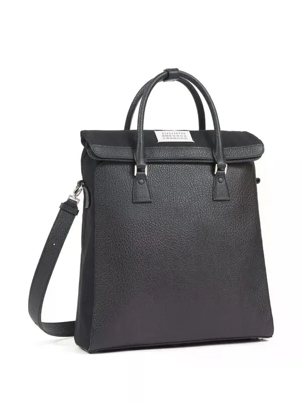 MAISON MARGIELA 5ac Leather Backpack - Black