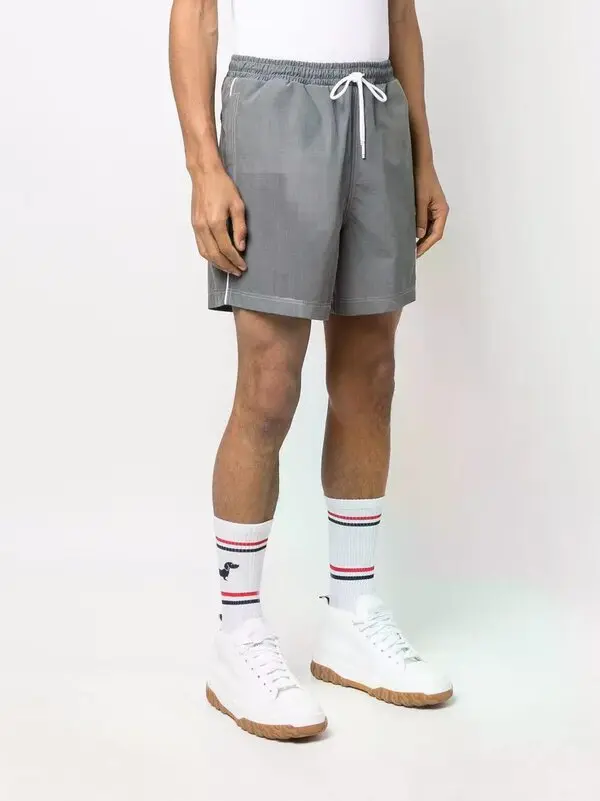 Thom Browne Ripstop Nylon Track Shorts