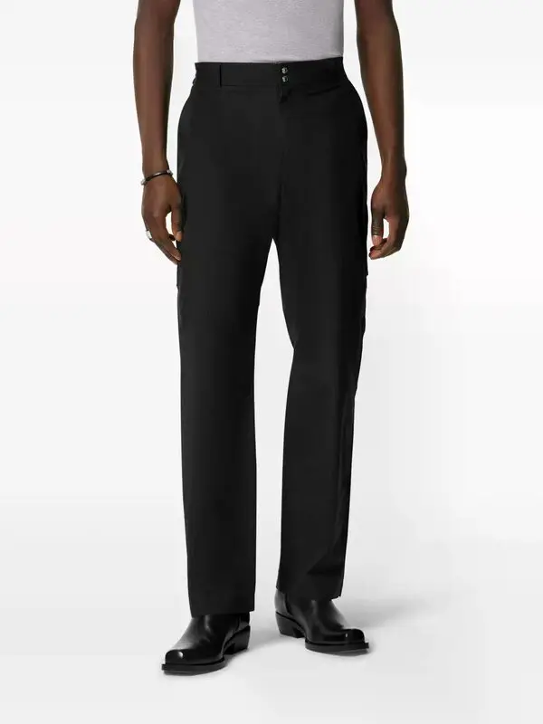Versace Milano Stamp Tailored Trousers