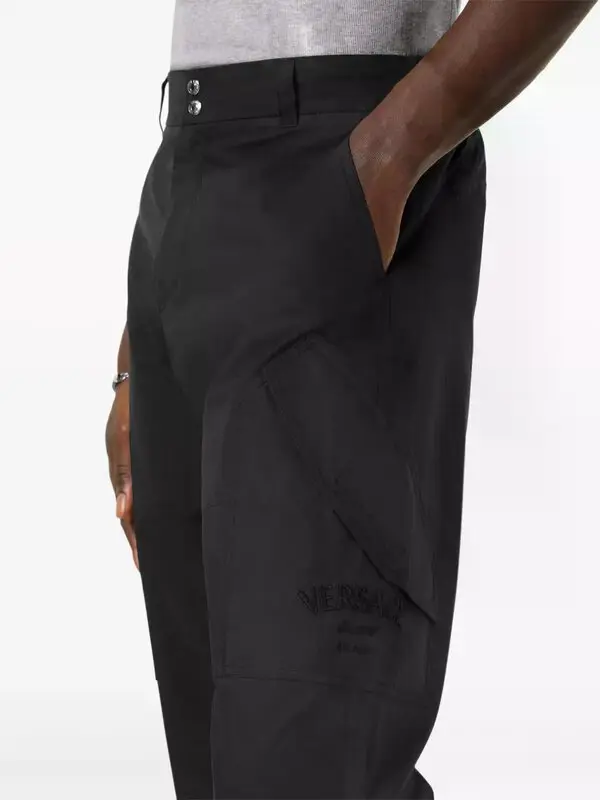 Versace Milano Stamp Tailored Trousers