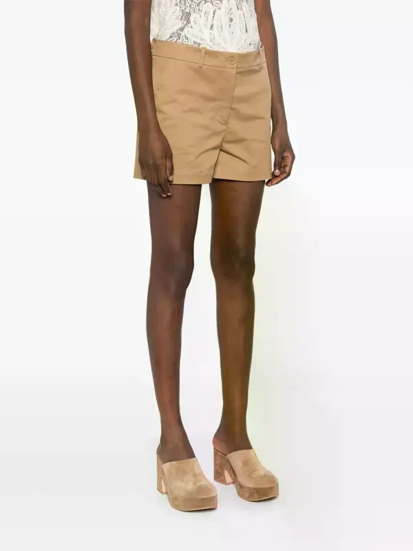 P.a.r.o.s.h Tailored Shorts With Concealed Fly