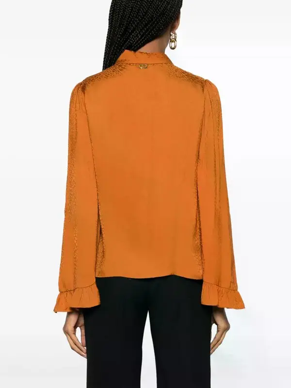 TWINSET Animal Print Shirt