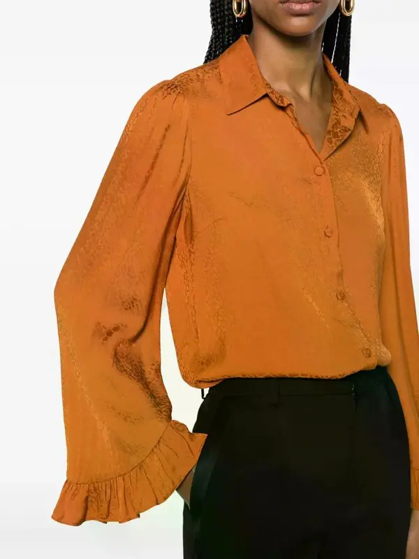 TWINSET Animal Print Shirt