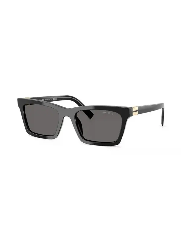 Miu Miu Square Frame Sunglasses - Black