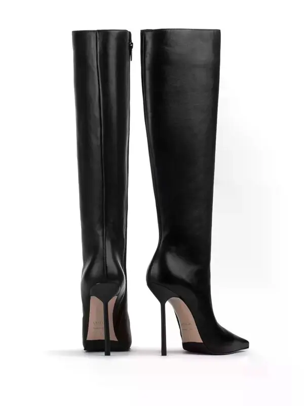 LE SILLA Bella 120mm Leather Stiletto Boots