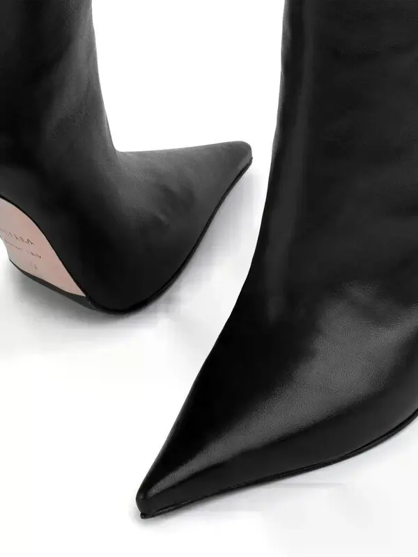 LE SILLA Bella 120mm Leather Stiletto Boots