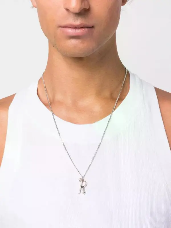 Emanuele Bicocchi Polished Finish Sterling Statement Pendant Necklace - Silver