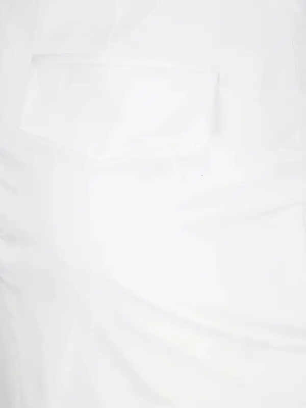 THELATEST Asymmetric Midi Skirt With Rear Zip Fastening