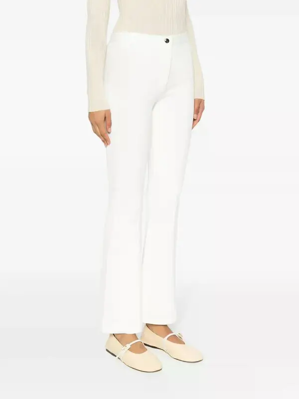 Theory Pleat-detail Flared Trousers