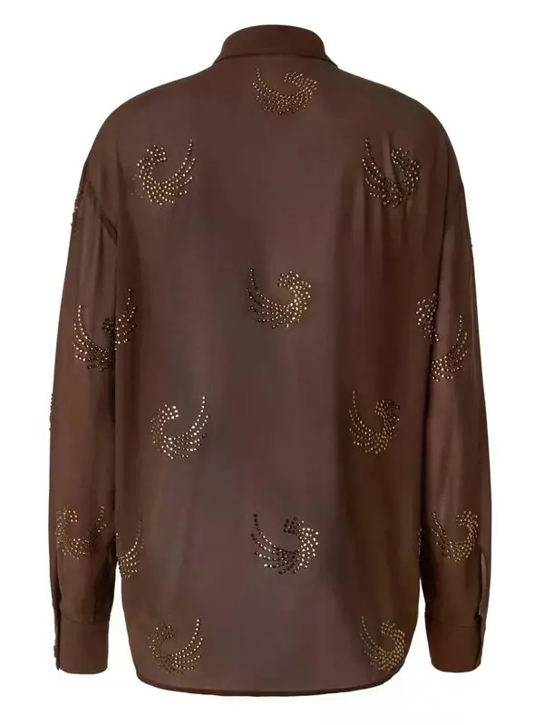 Pinko Embellished Long-sleeve Shirt