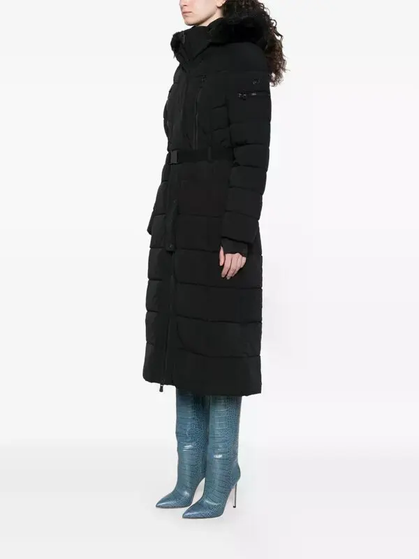 Michael Kors Belted Maxi Padded Coat