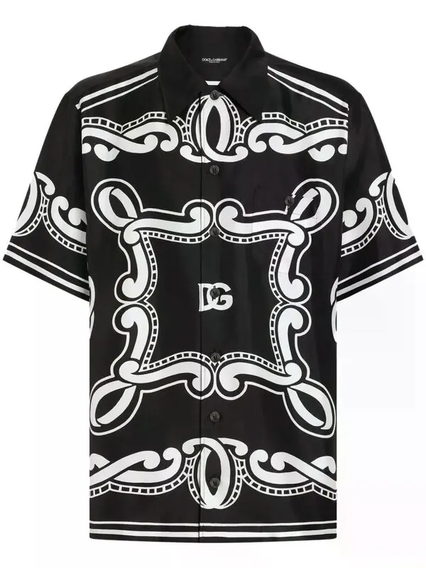 Dolce & Gabbana Bandana-print Shirt