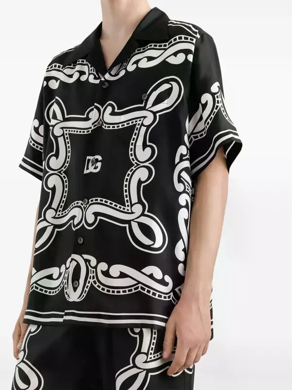 Dolce & Gabbana Bandana-print Shirt
