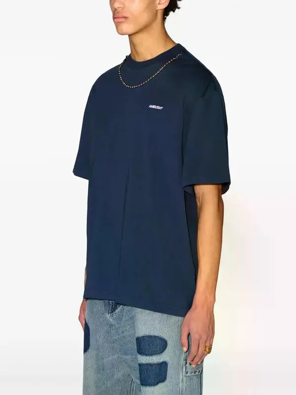 AMBUSH Ball Chain-detail T-shirt - Blue