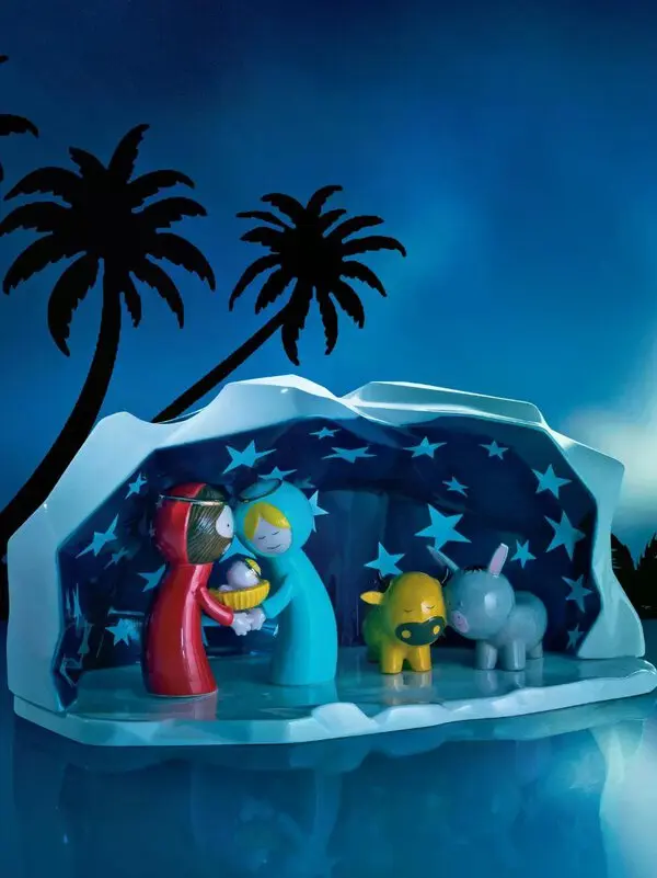 ALESSI Happy Eternity Baby Nativity Scene