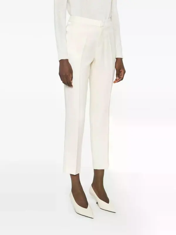 Fabiana Filippi Satin-trim Trousers