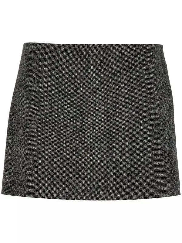 Pinko A-line Skirt In Wool Blend
